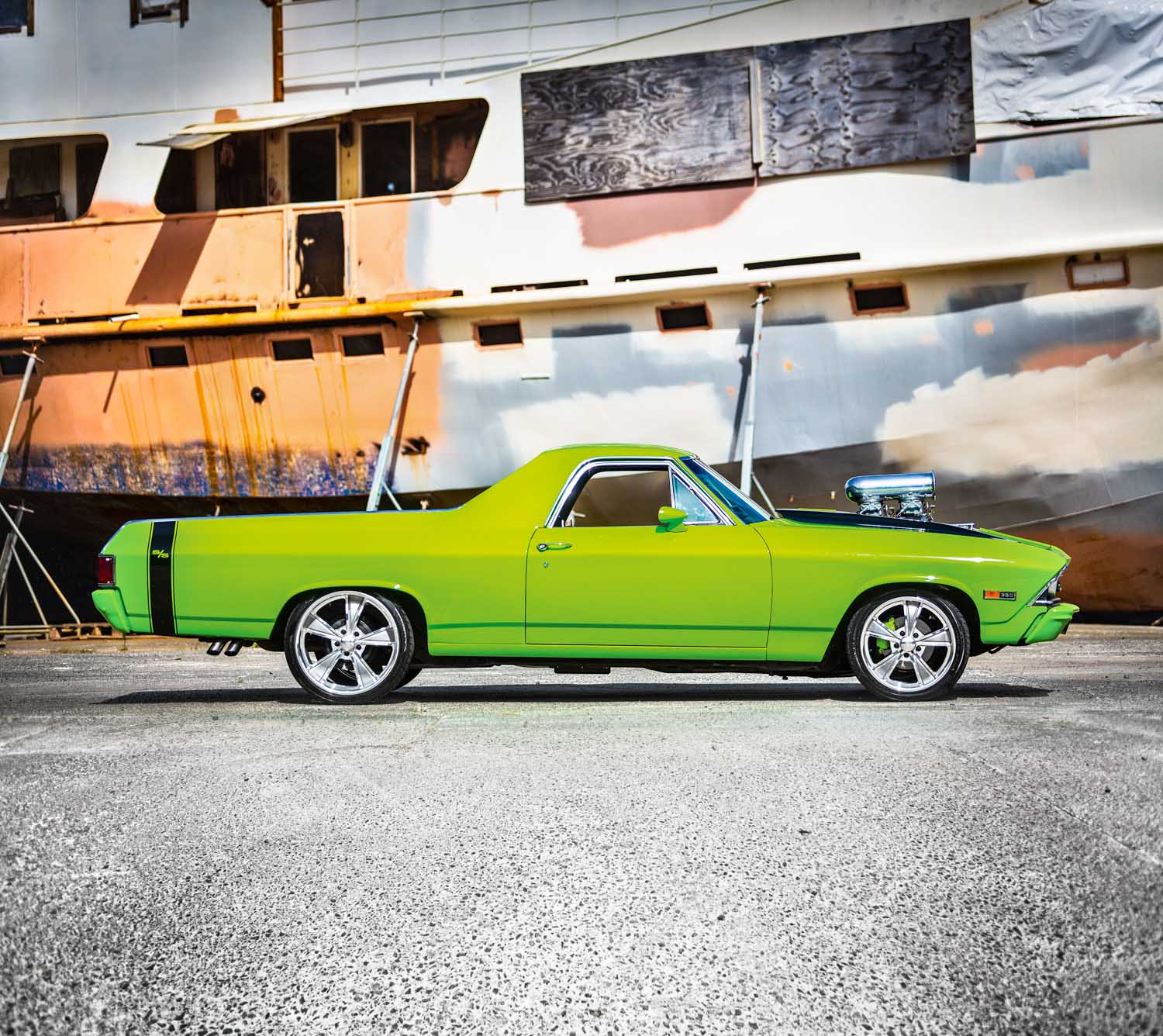 Green meanie: 1968 Chev El Camino | NZV8
