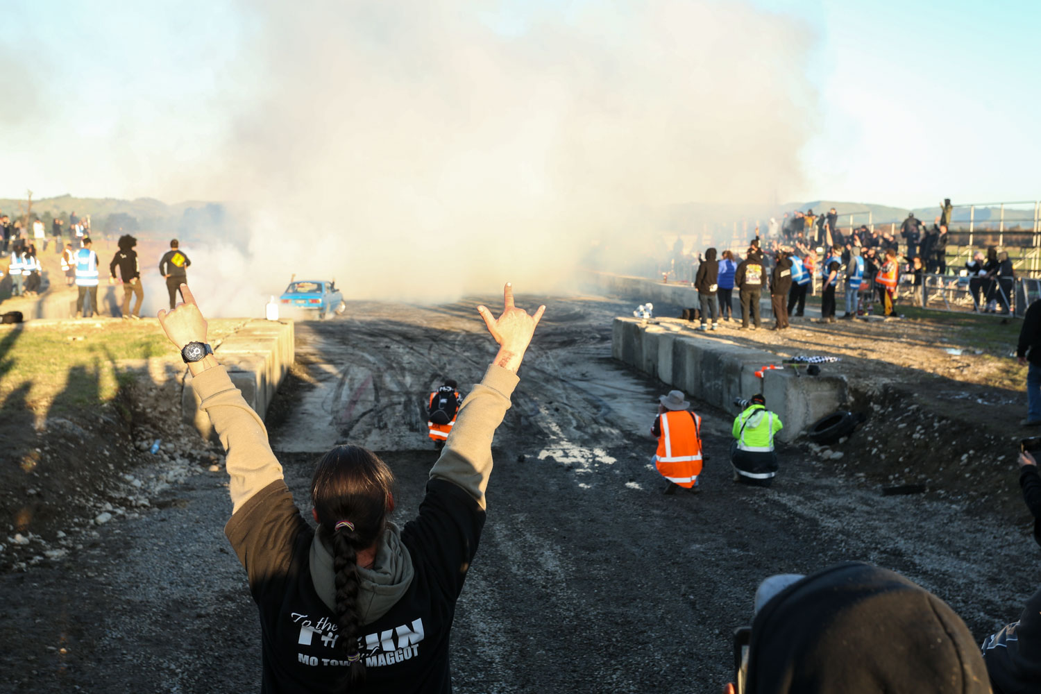 The other side: burnouts are for the people | NZV8