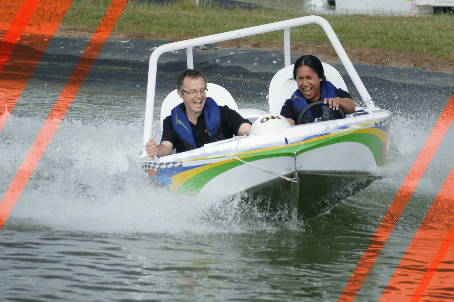 YOU can drive this 100hp jet sprint boat! | NZV8