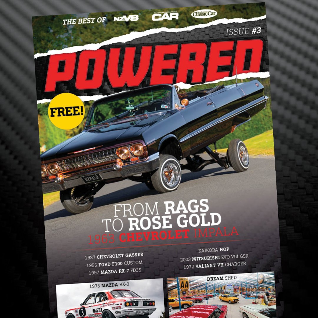 Powered magazine issue three out now! | NZV8